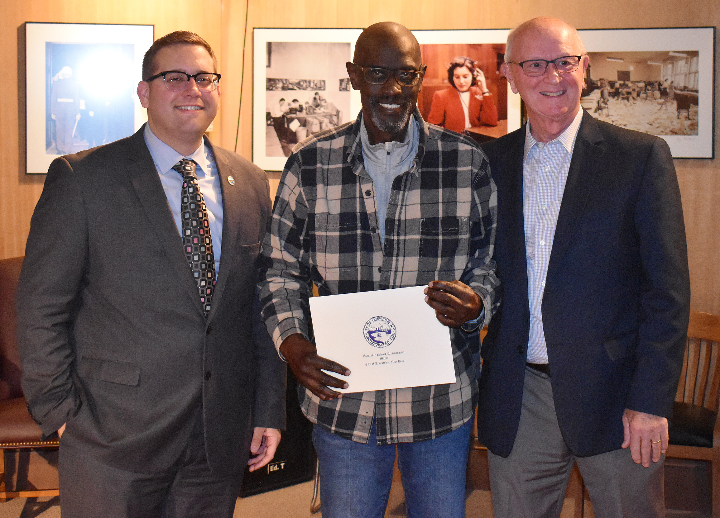 City Recognizes Graham For Service | News, Sports, Jobs - Post Journal